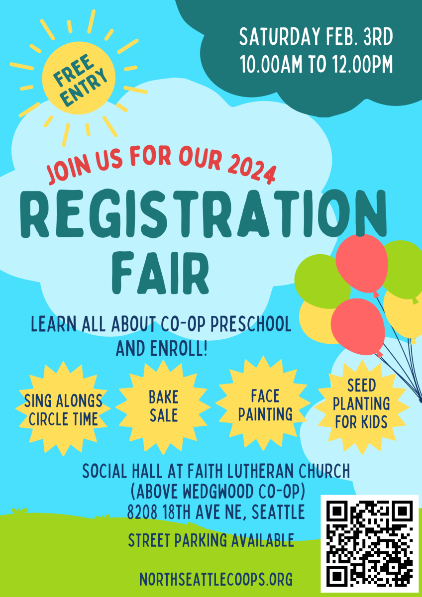 NSC Cooperative Preschool Registration Fair and Fun | Seattle Area Family Fun Calendar | ParentMap